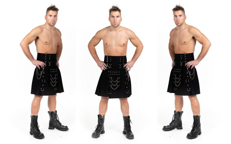 What are the features of Dark Fury Goth Kilt? – Help Centre | Scottish ...
